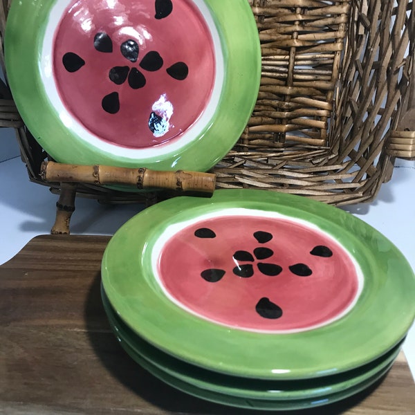 Watermelon Ceramic Dishes - Etsy