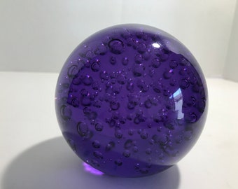 Purple Paperweight | Etsy