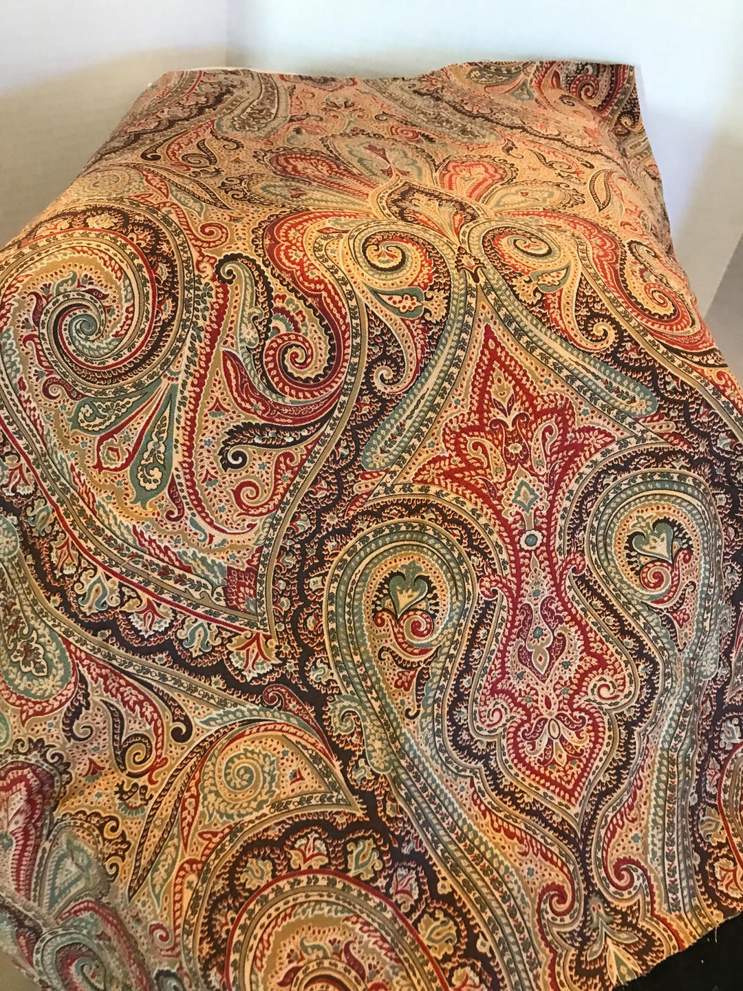 Ralph Lauren Paisley Print Fabric, Ralph Lauren Home Decor Fabric ...