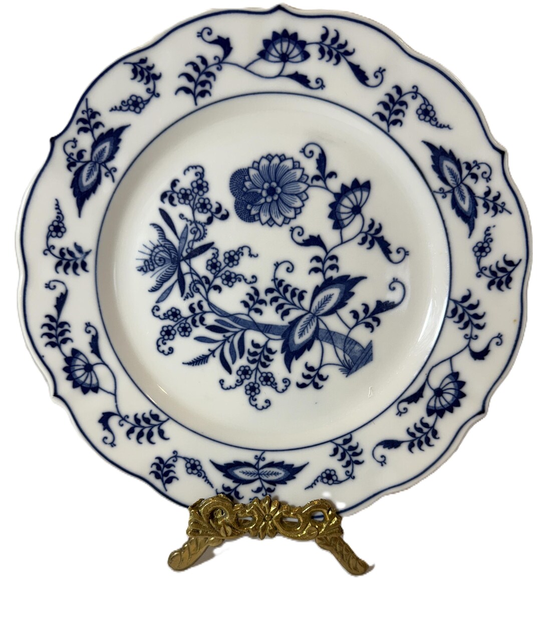 Vintage Blue Danube Design Patent No. 99183 Porcelain Blue and White ...