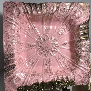 Mid Century California Original Ceramic Vintage Pink Ashtray Trinket ...