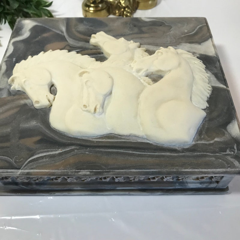 Incolay Jewelry Box - Etsy