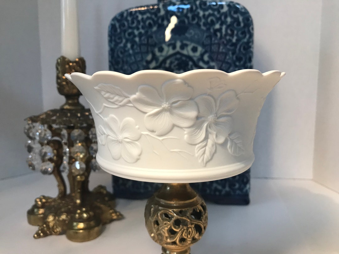 Vintage Kaiser Germany Porcelain Bowl, Vtg Kaiser Porcelain White ...