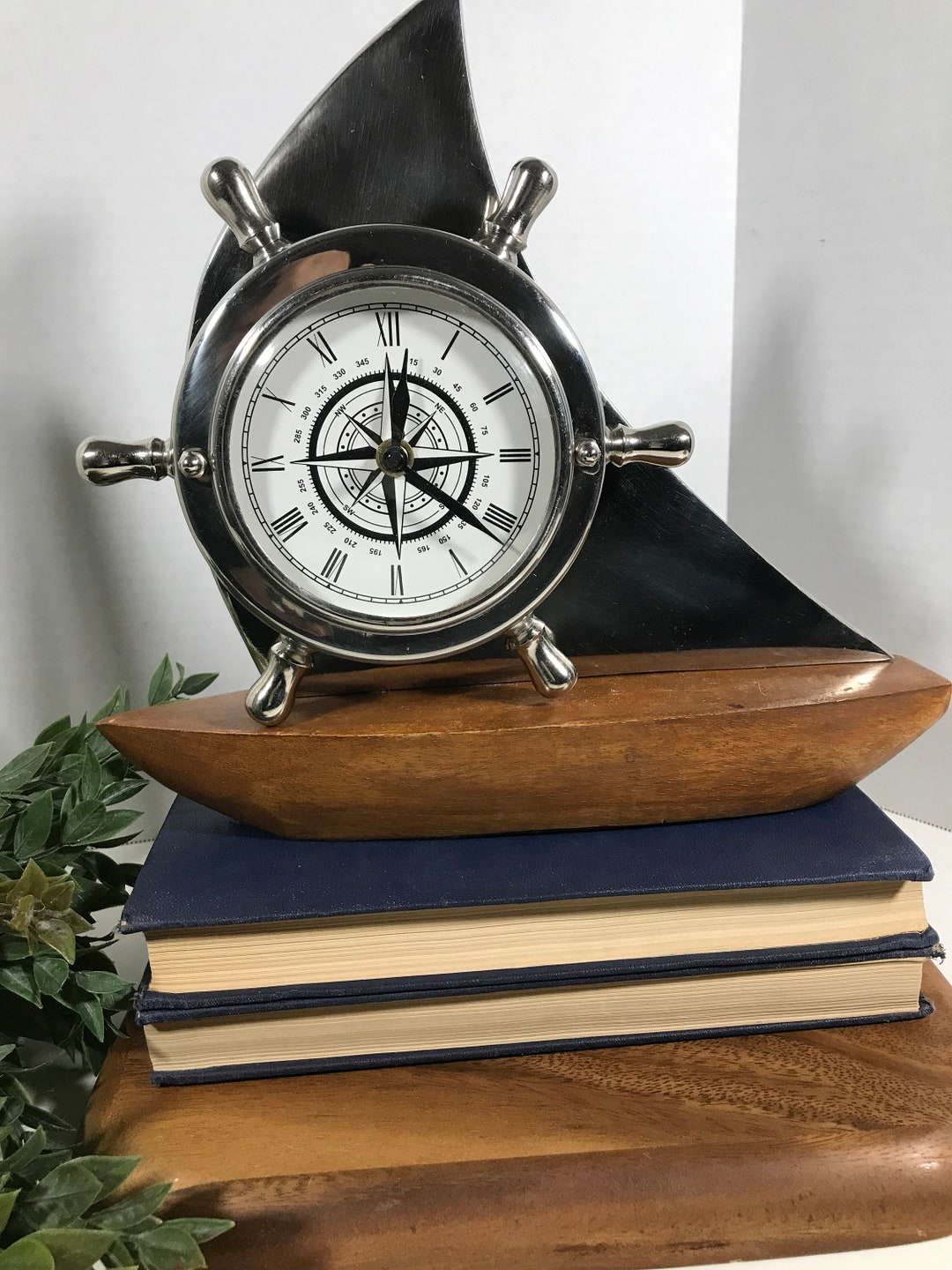 Wood Sailboat Decor, Modern Sailboat Home Decor, Nautical Decor ...