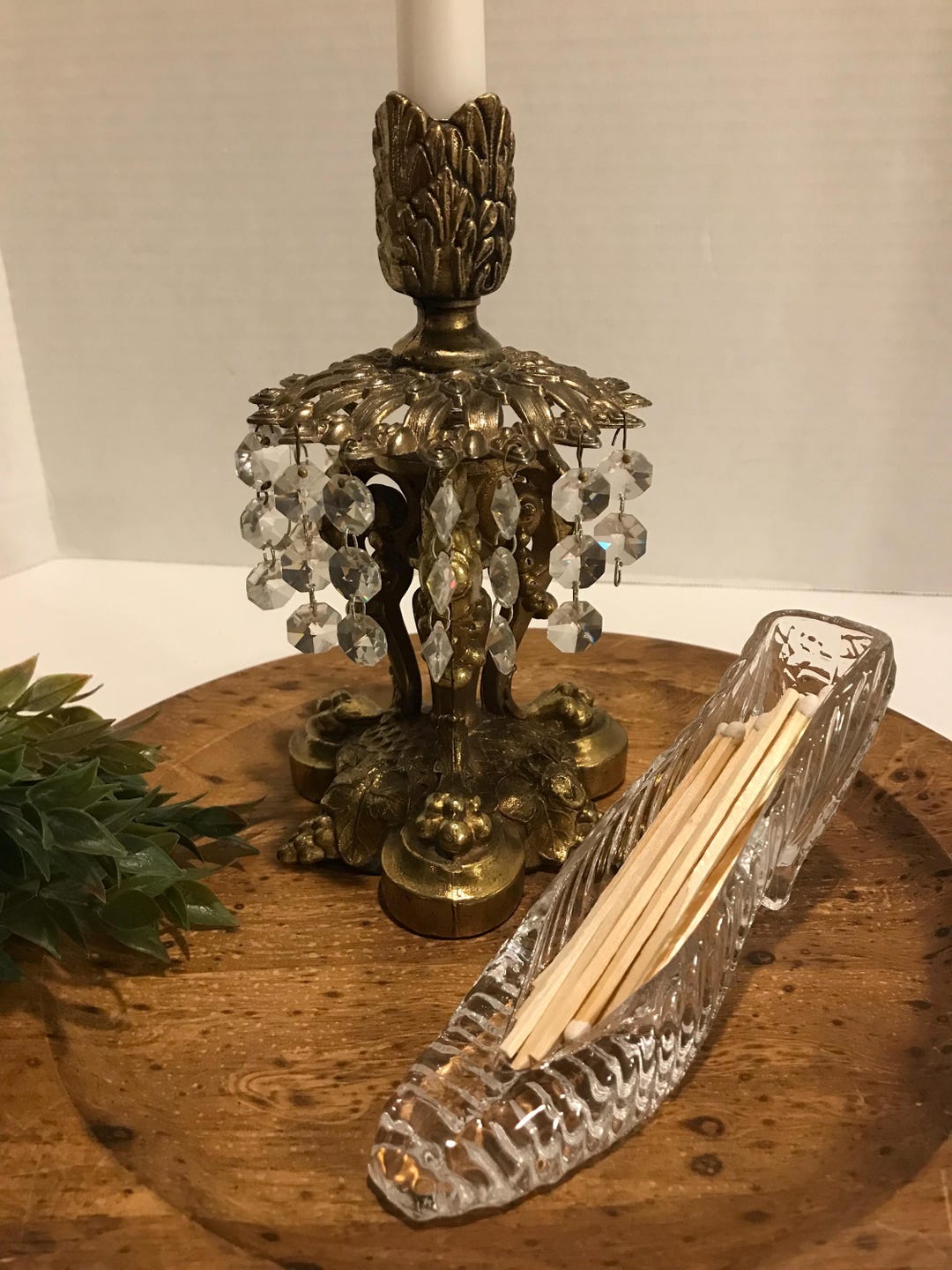 Vintage Fenton Style Glass Shoe, Vintage Ribbed Glass Slipper, Vintage ...