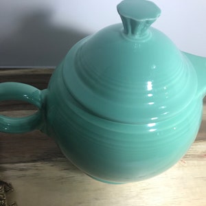 Fiestaware Seamist Green Teapot Fiestaware Green Teapot - Etsy