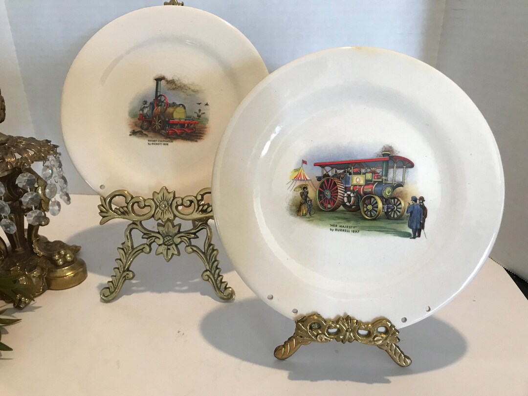 Vintage Her Majesty by Burrell and Rotary Cultivator by Rickett ...