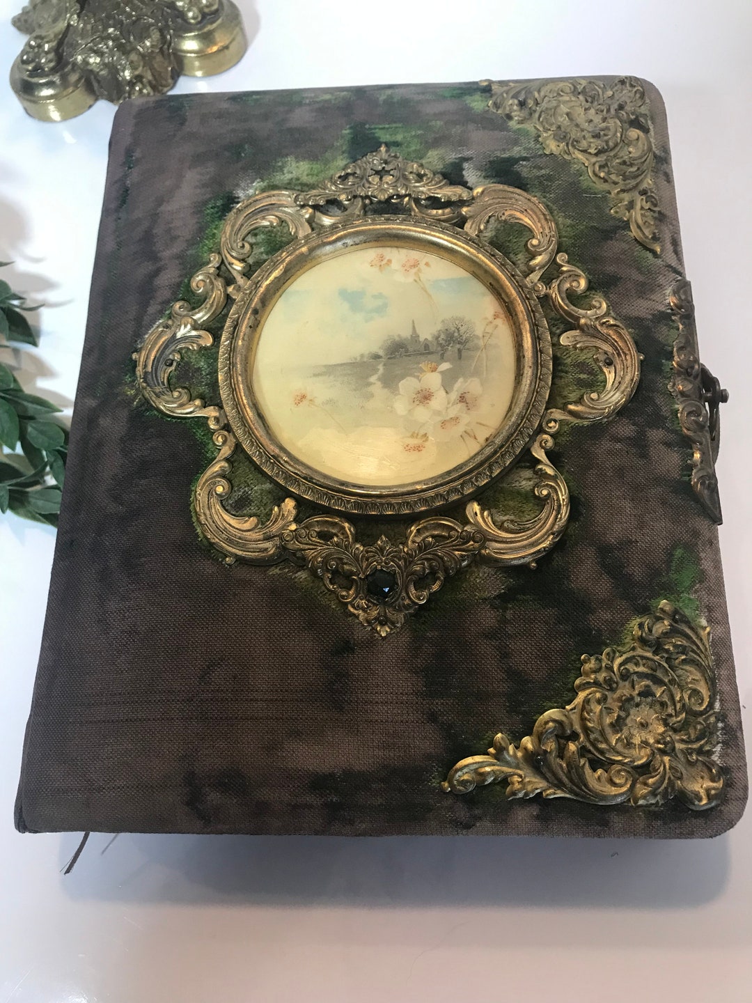 Vintage 1890s Victorian Photo Album, Vtg Ornate Victorian Edwardian ...