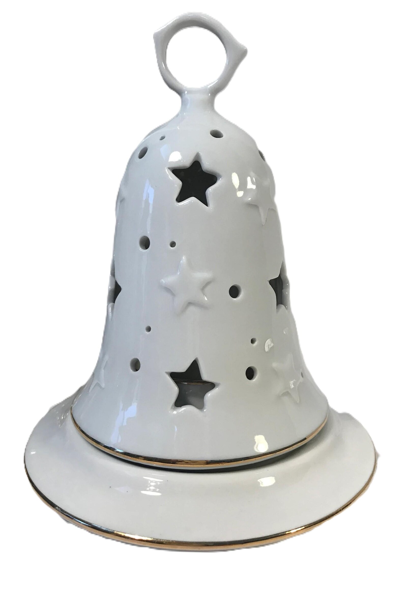 Vintage Apulum Ceramic Fairy Lamp, Apulum White Porcelain Tealight ...