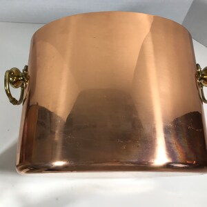 Vintage Solid Copper Wine Bucket, Vintage Copper and Brass Wine ...