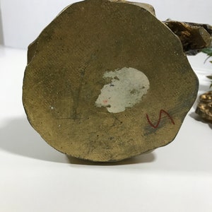 Vintage Parrot Statue, Vintage Gold Parrot Sculpture, Vintage Parrot ...