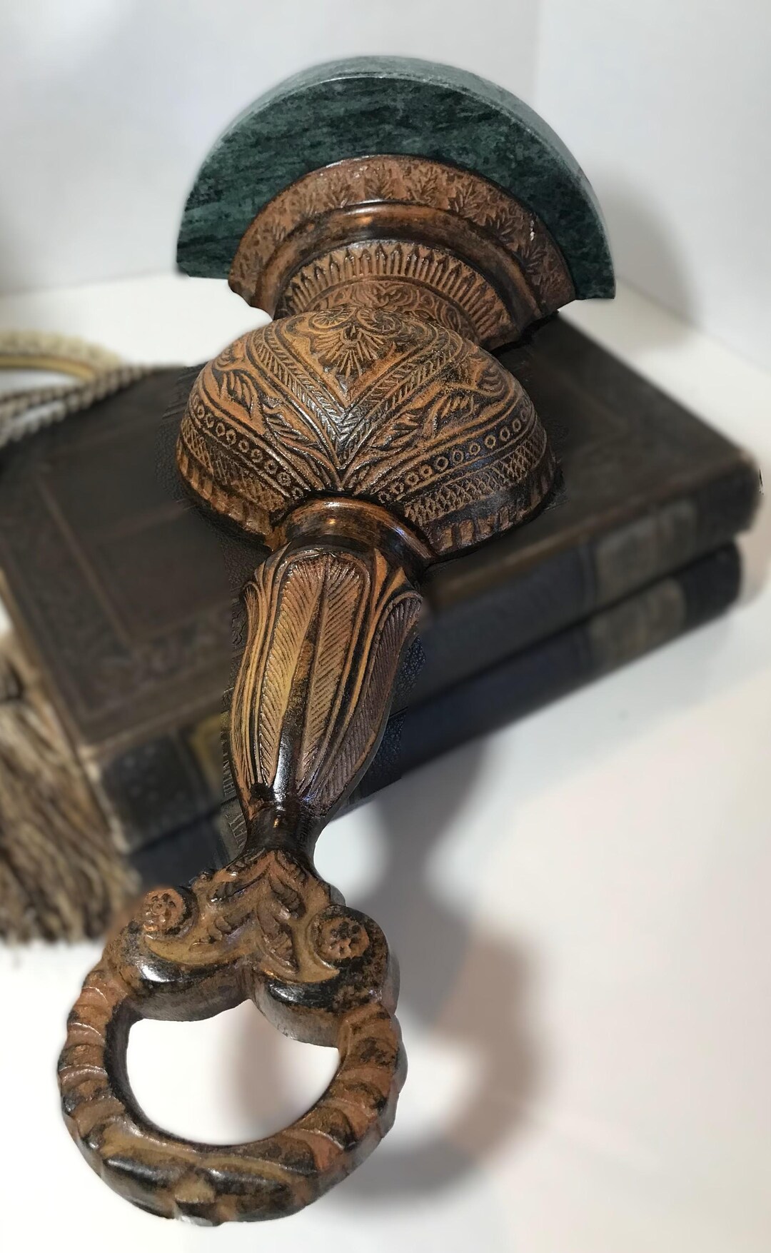 Vintage Wall Sconce, Vtg Metal and Marble Wall Sconce, Cast Iron and ...