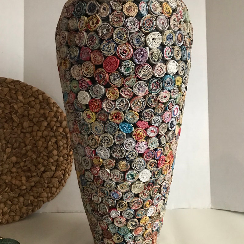 Paper Mache Vase - Etsy