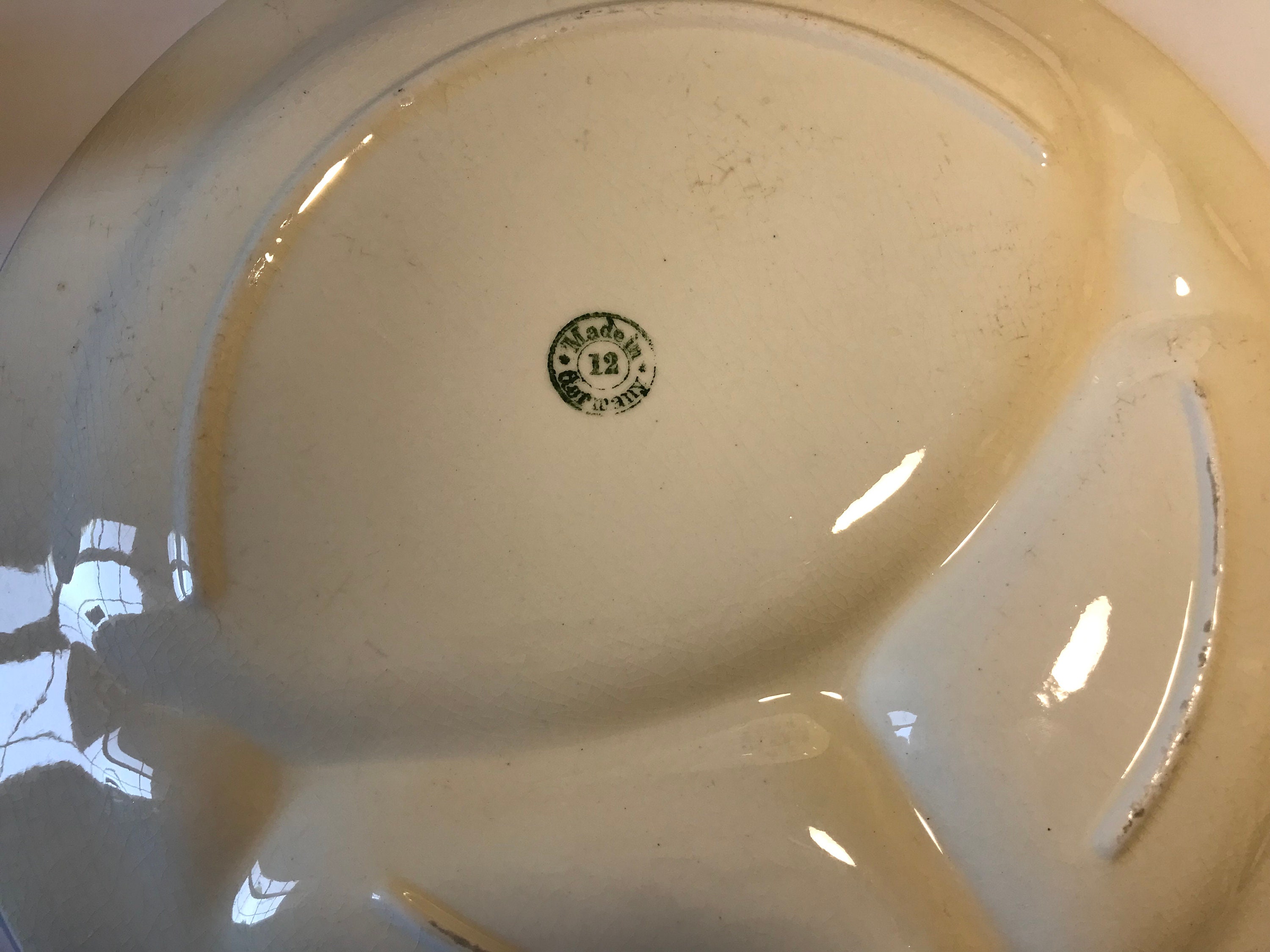 Vintage Blue and White Mix and Match 3 Dinner Plates - Etsy
