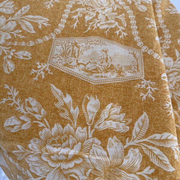 English Toile Fabric - Etsy