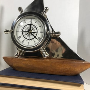 Wood Sailboat Decor, Modern Sailboat Home Decor, Nautical Decor ...