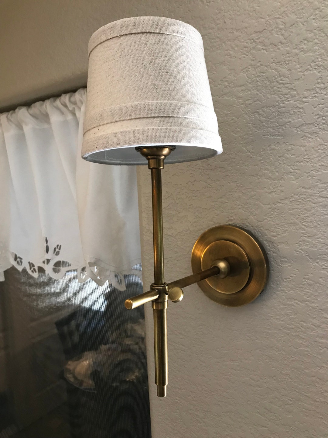 Thomas O’brien Antiqued Brass Wall Sconce – New Old Stock Fixture, Thomas O'brien Bryant Wall ...