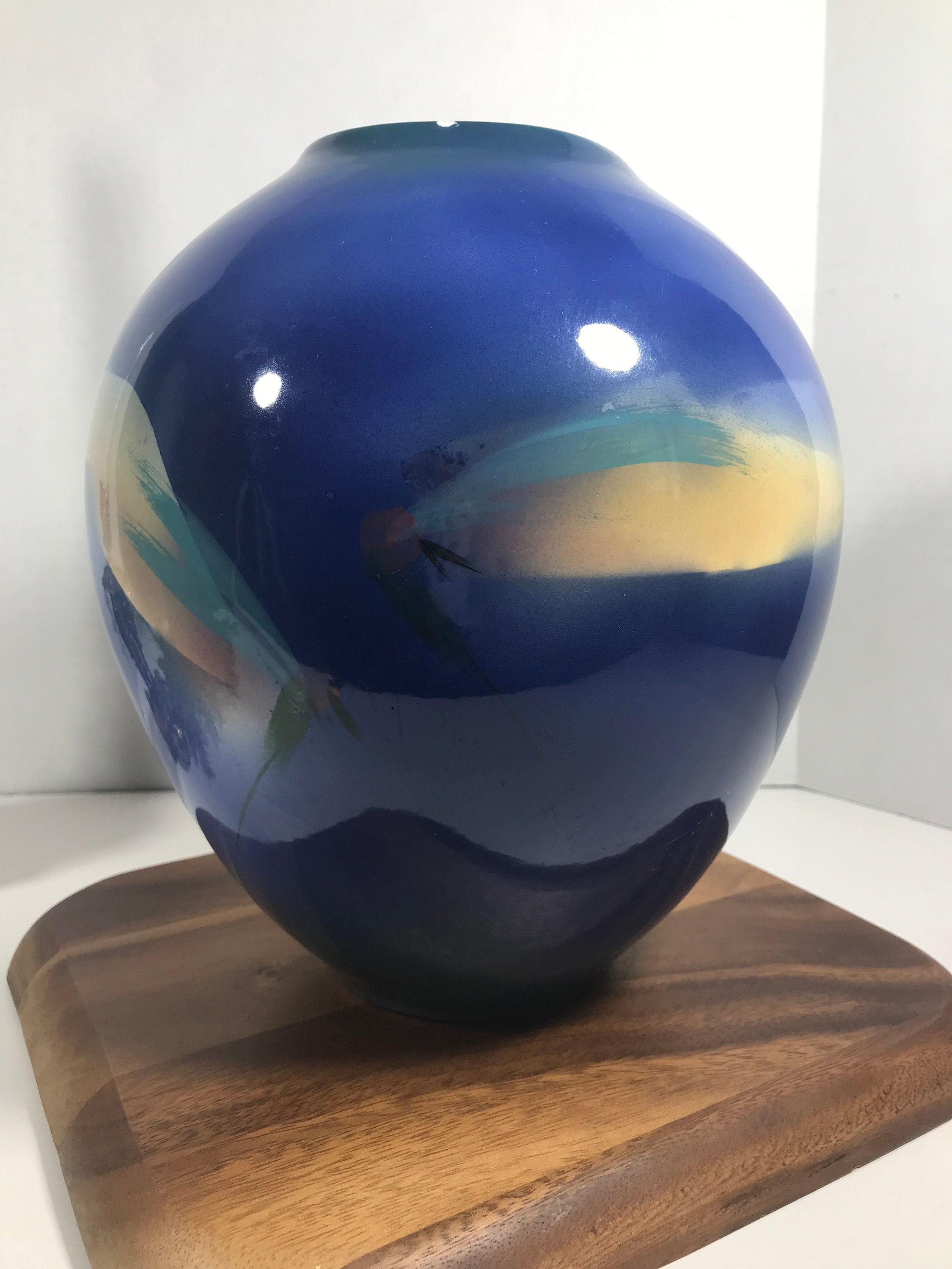 Harris & Stiles Blue Vase, Harris and Stiles Large Vase, Harris and ...