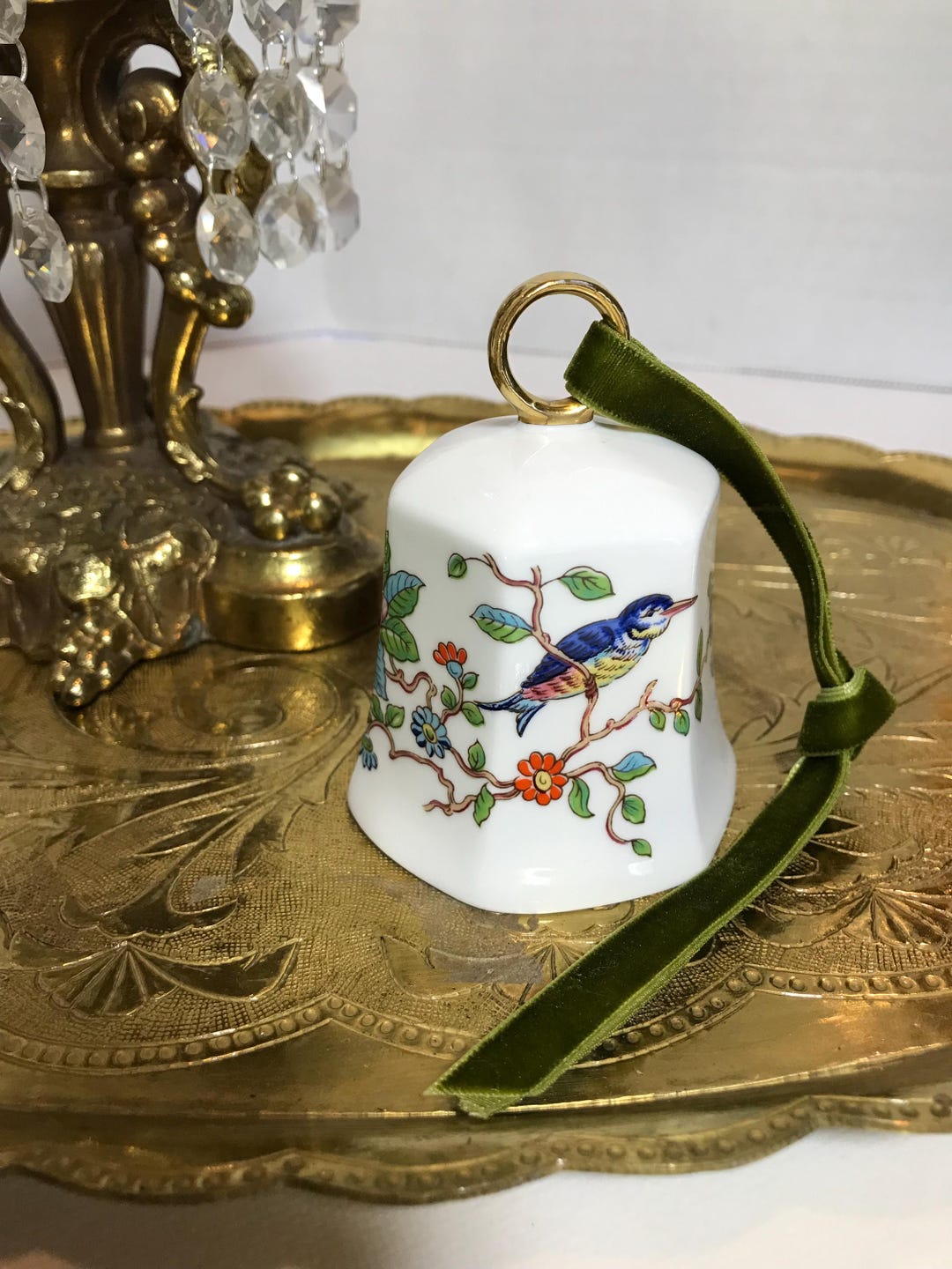 Vintage Pembroke Porcelain Bell, Vintage Pembroke Reproduction Aynsley ...