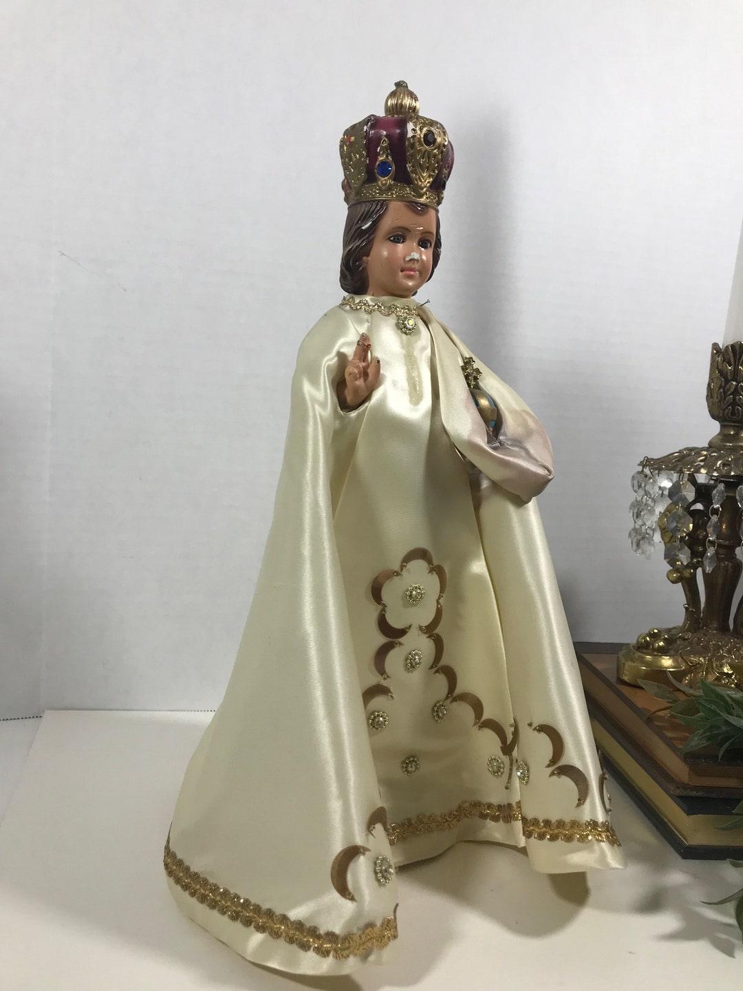 Vintage Religious Icon Statue, Vintage 1966 Columbia Statuary Religious ...