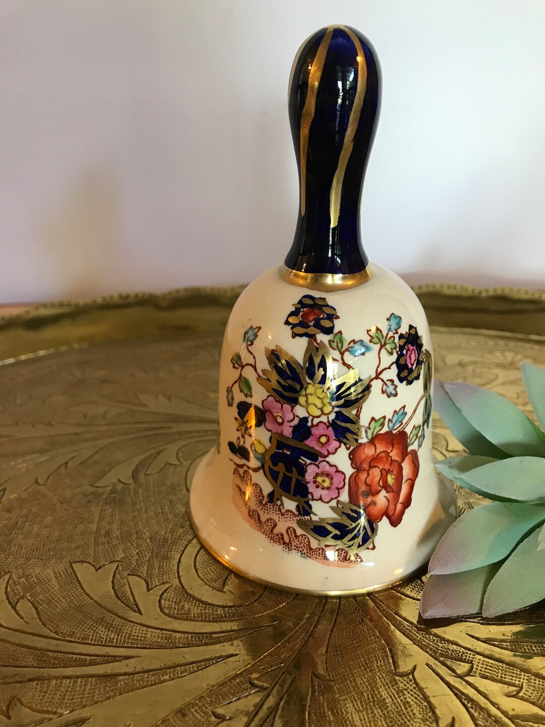 Mason's Mandarin Ironstone Ceramic Bell, Made in England, England Mason ...