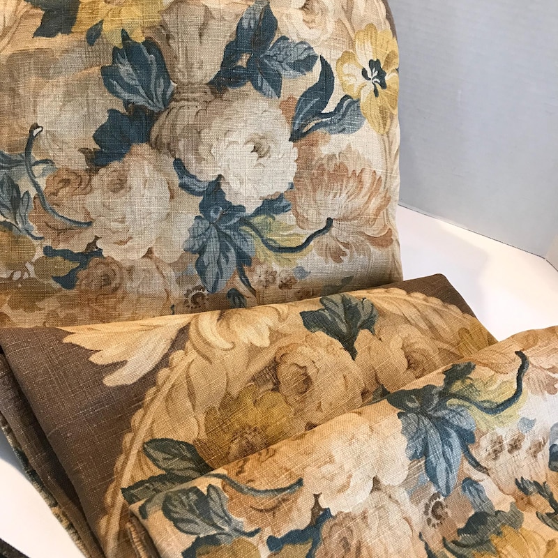 English Toile Fabric - Etsy
