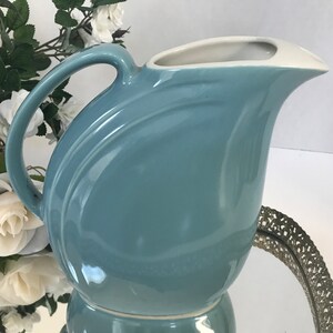 Vintage Blue and White Art Decor Pitcher Vintage Hall - Etsy