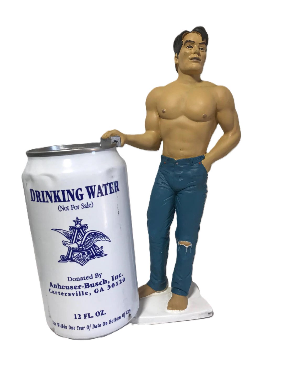 Vintage Ladies’ Man Beer Holder by Ganz – 80s/90s Novelty Barware ...