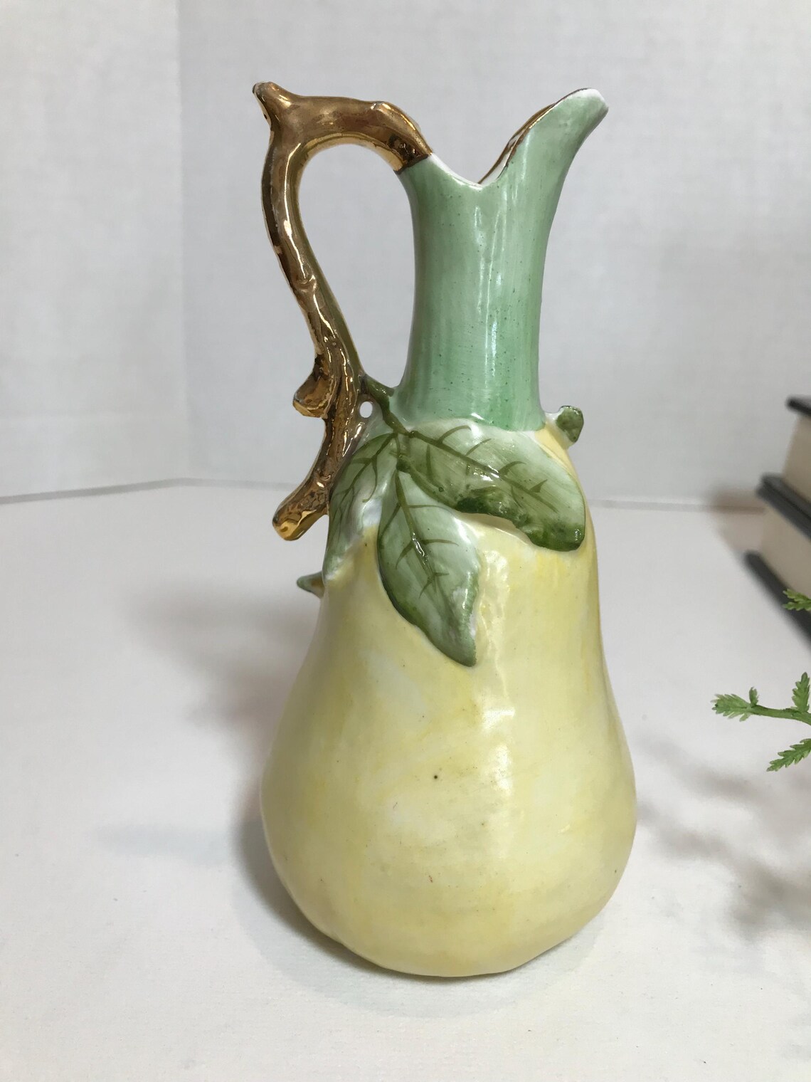 Vintage 6" Petite Pearl Porcelain Vase, Vintage Hand Painted Petite ...