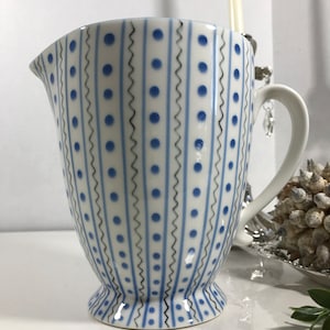 Starbucks Barista Large Ceramic Pitcher, Starbucks 2003 White Ceramic ...