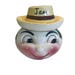 Vintage 1940s Deforest of California Face Ceramic Jam Jar, Vintage ...