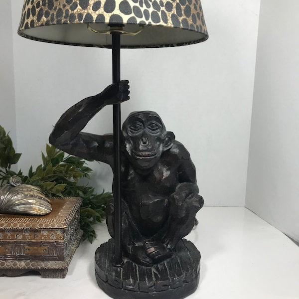Monkey Lamp - Etsy