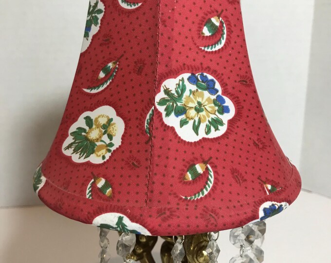 Vintage Elegant Black and Gold Lampshade, Tiger Design Narrow Fabric ...