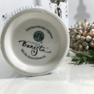 Starbucks Barista Large Ceramic Pitcher, Starbucks 2003 White Ceramic ...