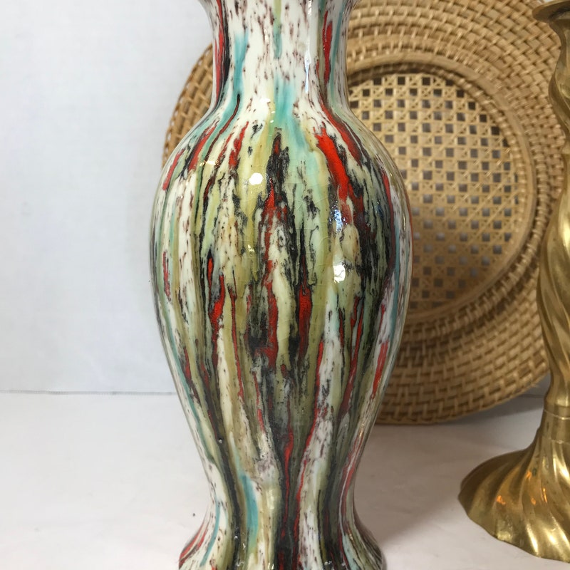 Drip Glaze Vase - Etsy