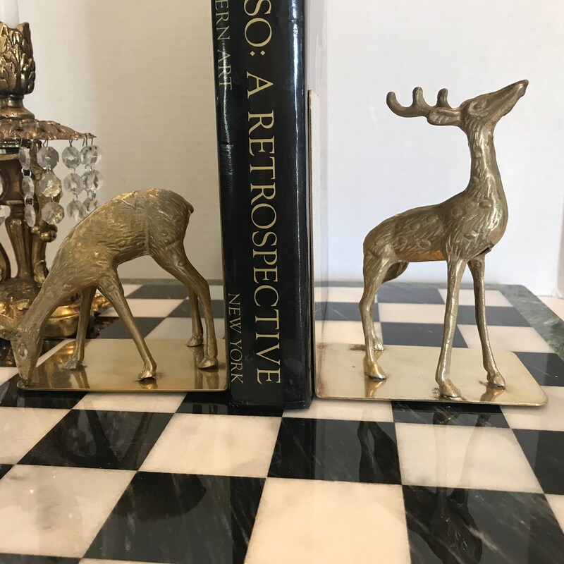 Brass Bookends - Etsy