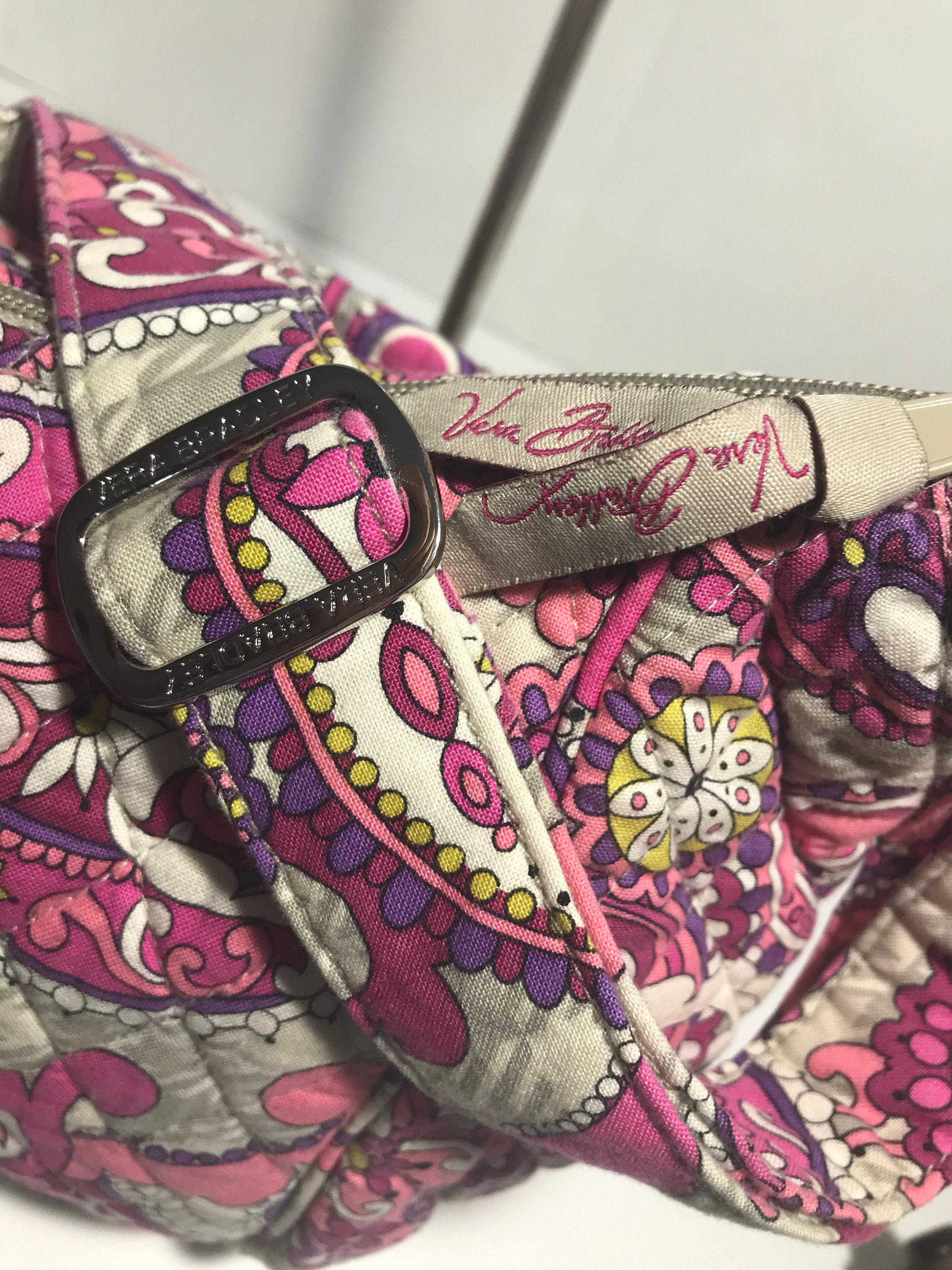 Vera Bradley Quilted Pink Paisley Purse and Wallet Set Vera | Etsy