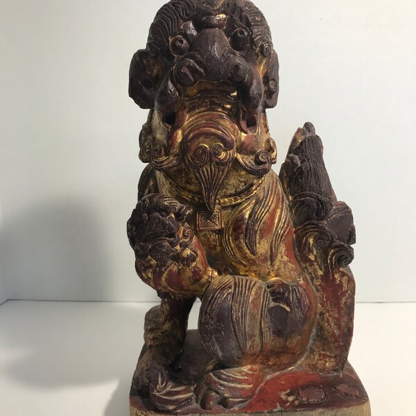 Gold Foo Dogs - Etsy