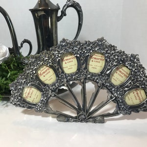 Vintage Pewter Picture Frame, Vintage Victorian Style Pewter Petite ...