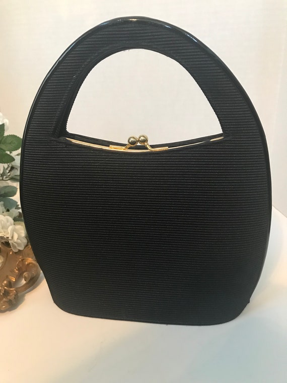 vintage mod handbag purse - Gem