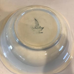 Vintage Redwing Floral Serving Bowl, Vtg Redwing Hand Painted Floral ...