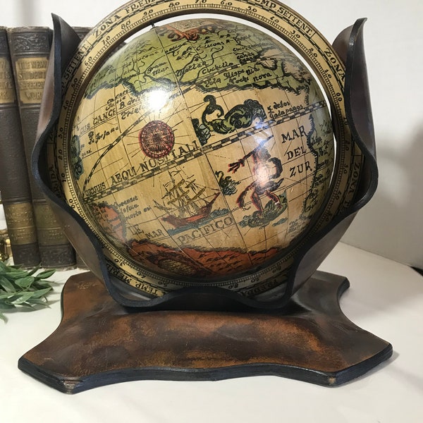 Vintage World Globe - Etsy