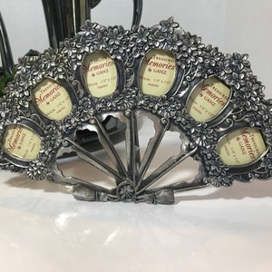 Vintage Pewter Picture Frame, Vintage Victorian Style Pewter Petite ...