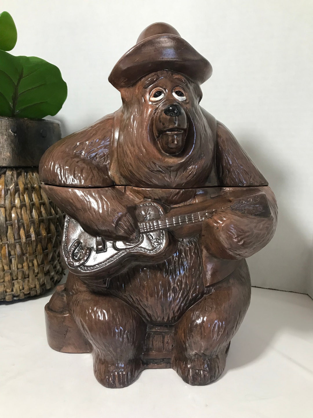 Vintage Country Bear Jamboree Cookie Jar, Disney Productions Country ...