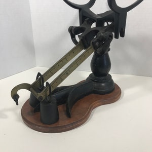 Antique Knowle Merchant Scale, Vintage Knowle Cast Iron Large Merchant ...