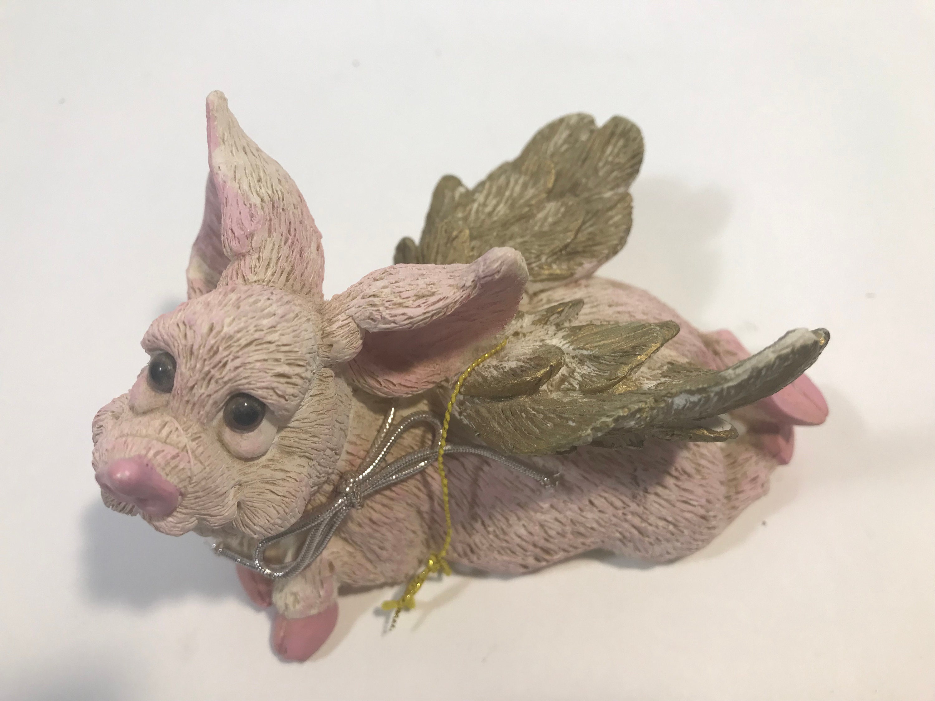 Vintage Pete Apsit Angelic Pigasus Figurine With Tag by - Etsy
