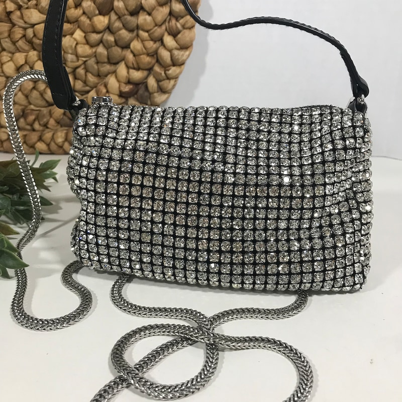 Rhinestone Purse - Etsy