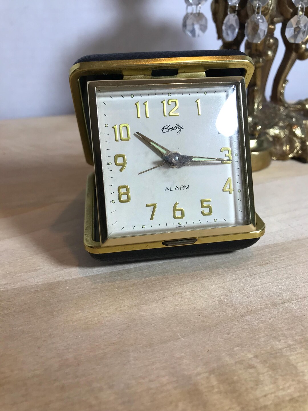 Vintage 1950s Bradley Alarm Clock, Vintage 1950s Bradley Folding Travel ...