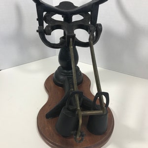 Antique Knowle Merchant Scale, Vintage Knowle Cast Iron Large Merchant ...