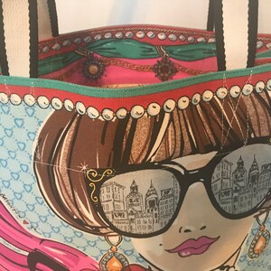 Brighton Large Tote, Brighton Purse, Brighton Canvas Purse, Brighton ...